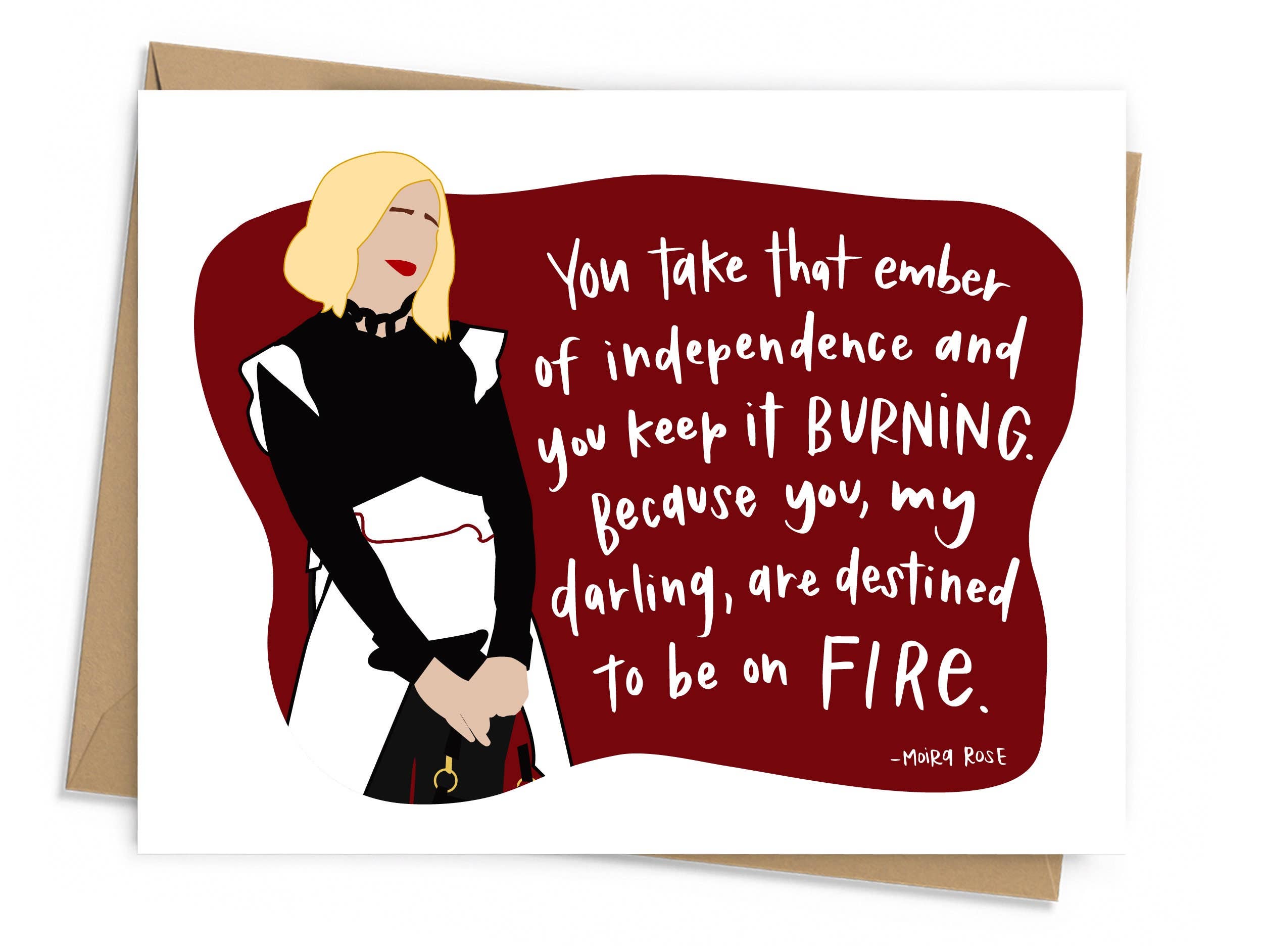 Ember of Independence Quote Card – CelebrateHerTooShop